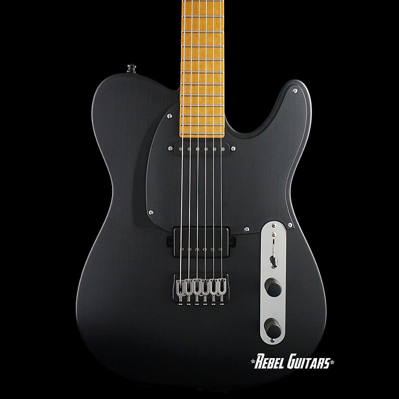 Aristides T/0r Tele Guitar in Raw Black - Telecaster style | Reverb