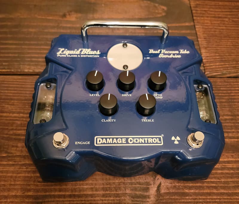 Damage Control Liquid Blues Overdrive Blue | Reverb
