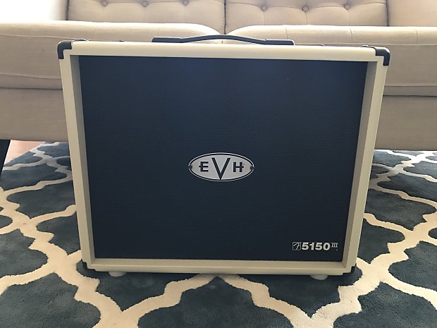 EVH 112ST 1x12 cab 5150 Ivory Greenback | Reverb