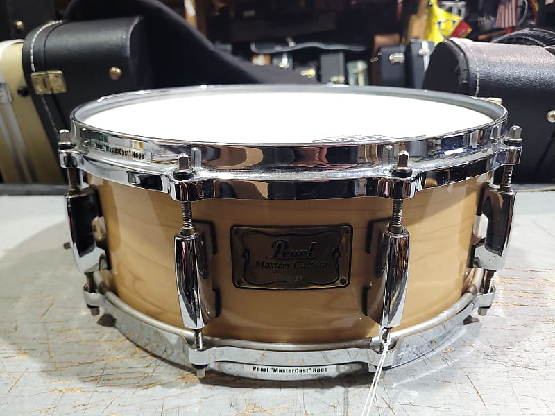 Pearl Masters Custom Maple Shell Snare 14x5 5x14 | Reverb