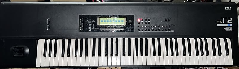 Korg EX T2 76 Key Workstation 1989 - Black(T1, T2, T3, M1) | Reverb