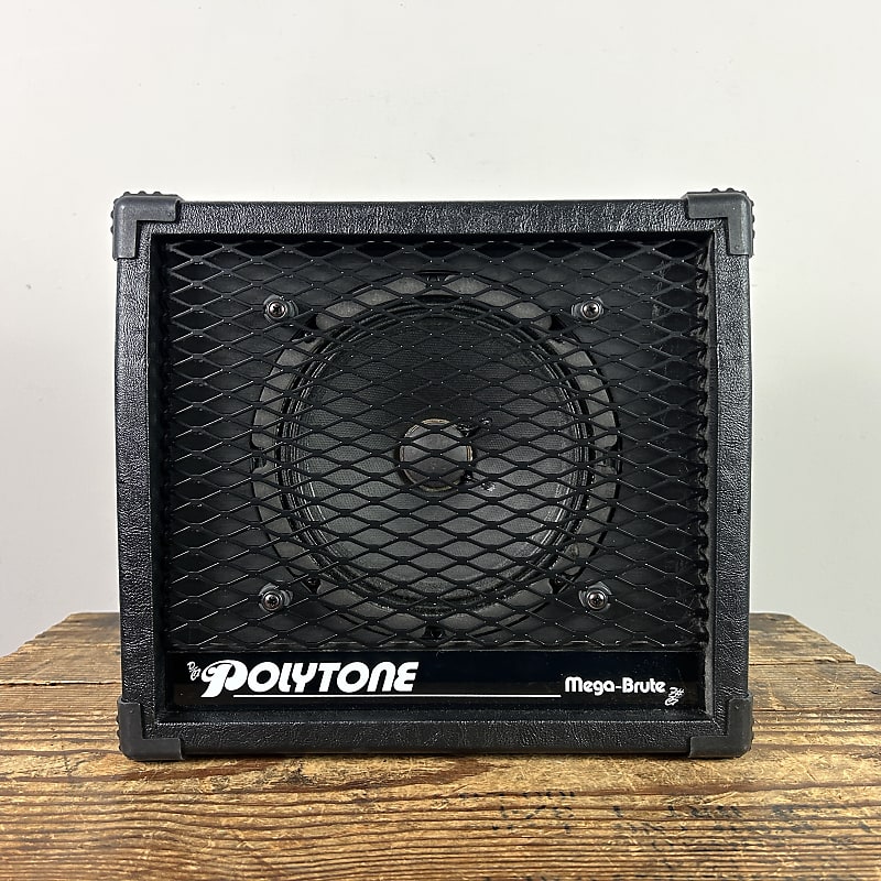Polytone Mega Brute 1x8" Combo Guitar Amplifier - Black - w/ | Reverb