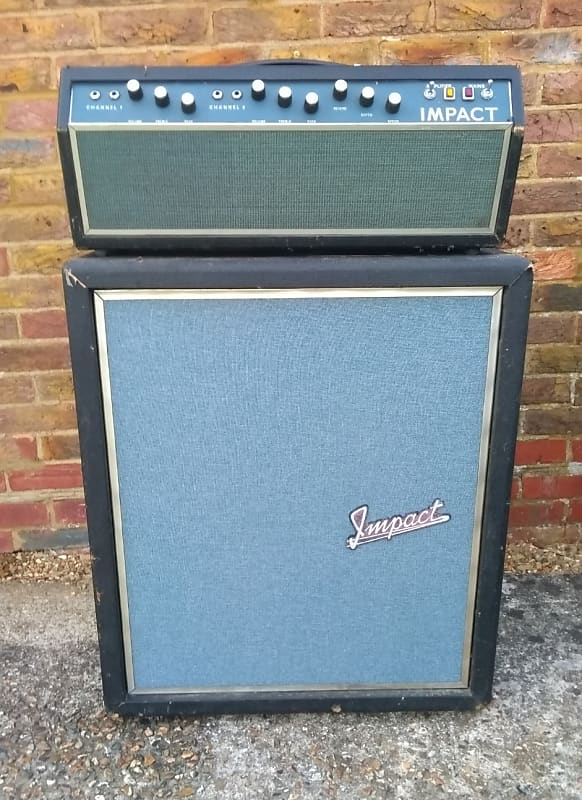 Impact 60 watt Reverb & Trem Amplifier, pre-Dallas, with | Reverb