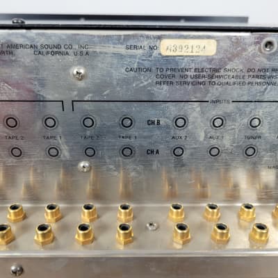 GAS Thaedra Servo-Loop Preamplifier Needs work | Reverb