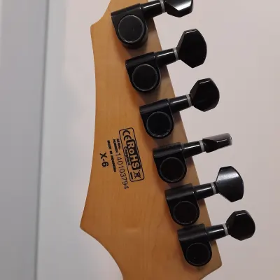 Cort X-6 Black Electric Guitar | Reverb