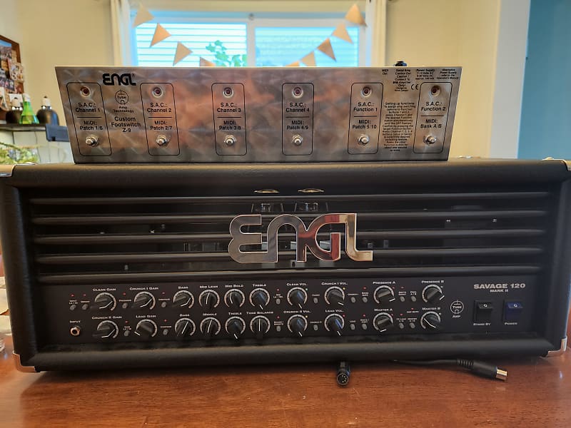 Engl Savage 120 MK II 2021 Black with Z9 midi Footswitch | Reverb