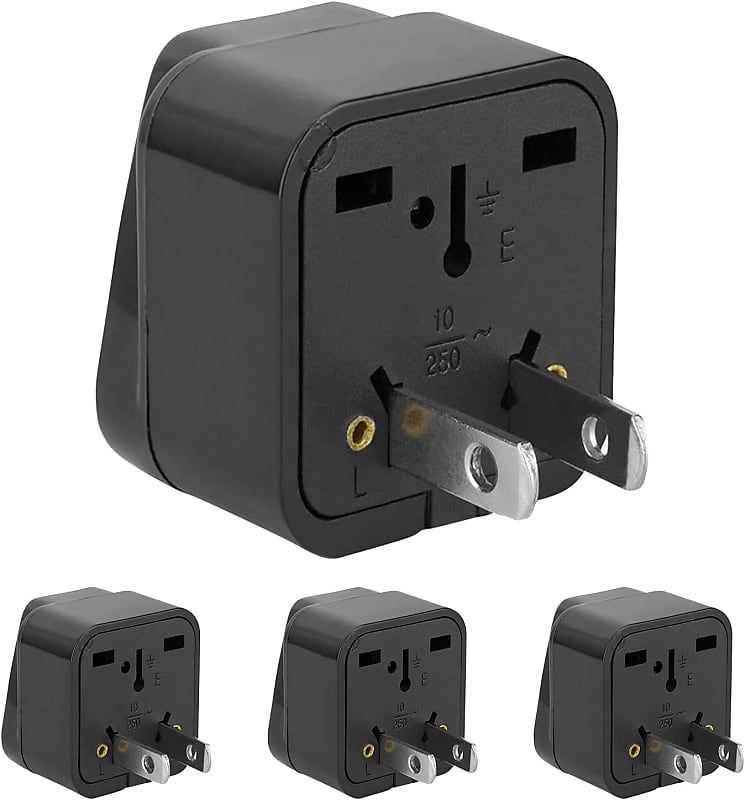 5COre 6 PACK Universal World Travel USB Plug Adapter Surge | Reverb