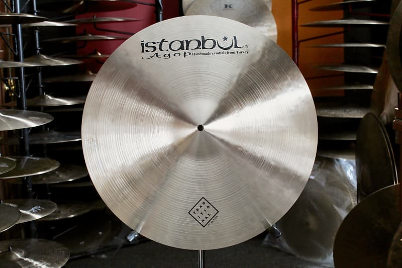 Istanbul Agop 20" Traditional Dark Ride Cymbal 2000g | Reverb