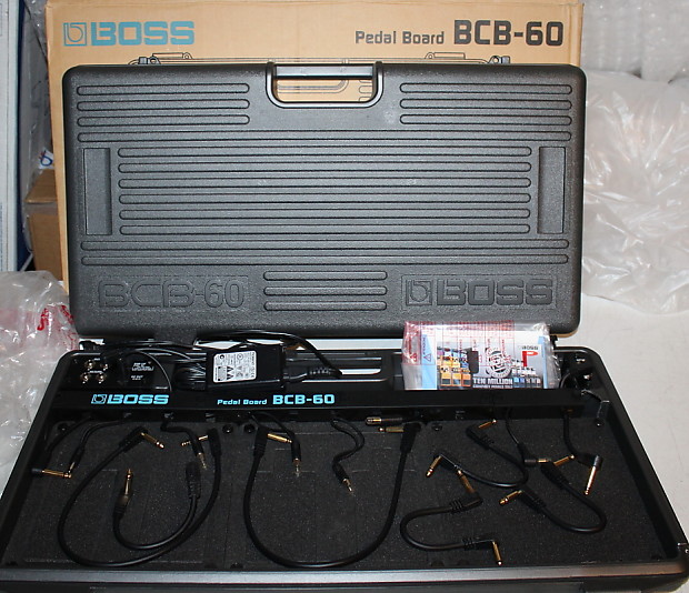 Boss BCB-60 Pedal Board powered pedalboard for guitar effect | Reverb