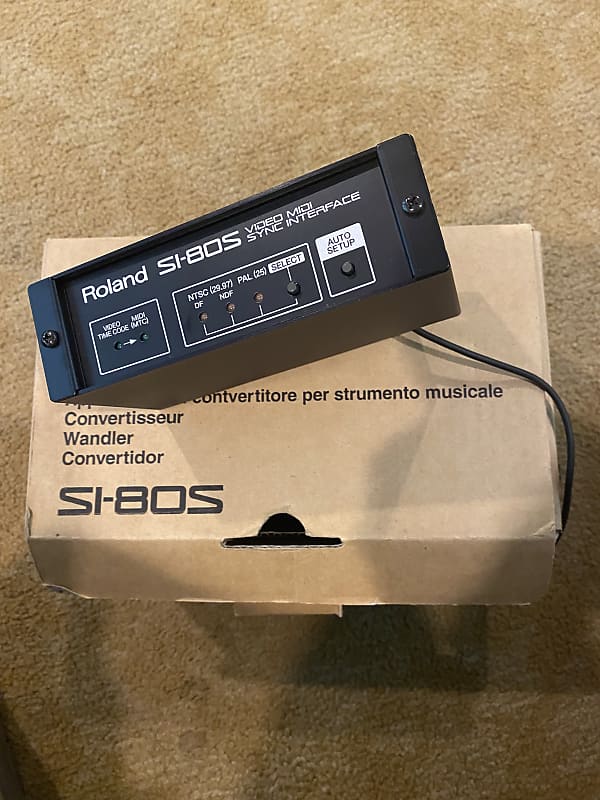 Roland S1-80S video Midi Sync Interface 2000s black | Reverb