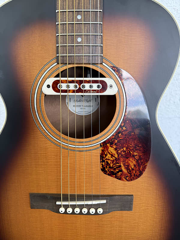 Guild M240e Troubadour 2020 aprox - Satin vintage sunburst | Reverb