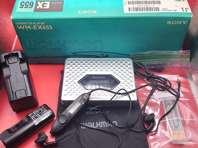 COMPLETE FULLY SERVICED Sony Wm-ex655 Complete in box | Reverb