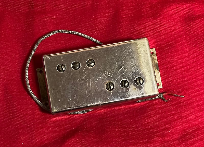 1970's Fender Wide Range Humbucker Pickup 1973 Telecaster | Reverb