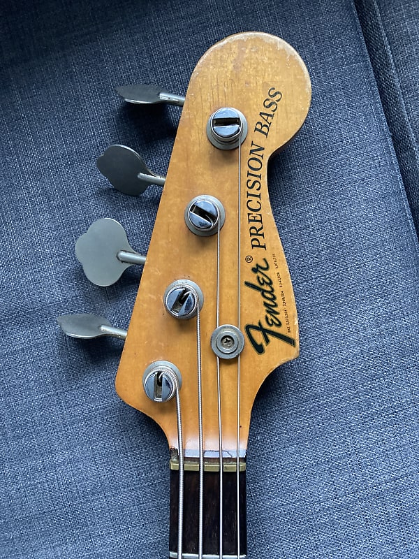 Fender Precision Bass Neck 1968 with original tuners | Reverb