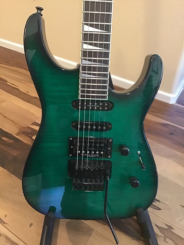 Jackson Dinky XL Professional Early 90s - Green | Reverb