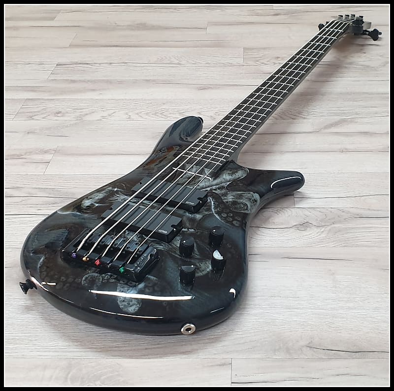 Spector Euro 5 LE Squid, Limited Edition, Black Stain Gloss, | Reverb