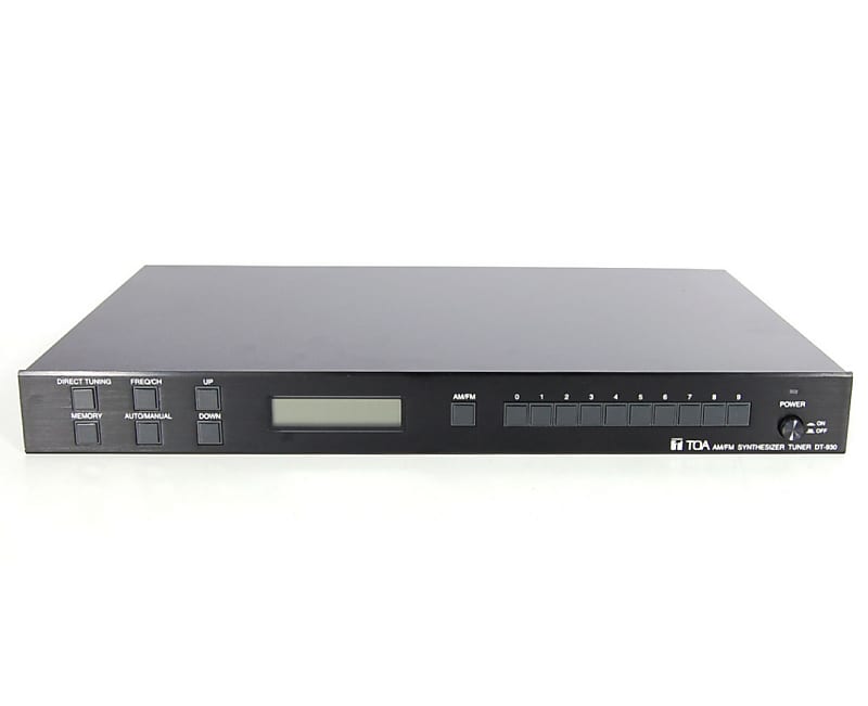 TOA DT-930 AM/FM Synthesizer Tuner | Reverb