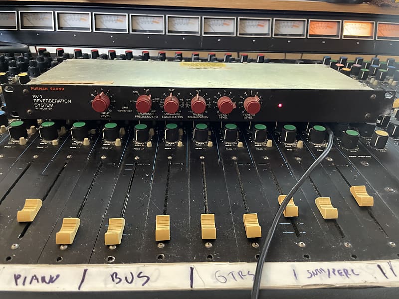 Furman RV-1 Spring Reverb 1980’s - W/limiter & EQ - | Reverb