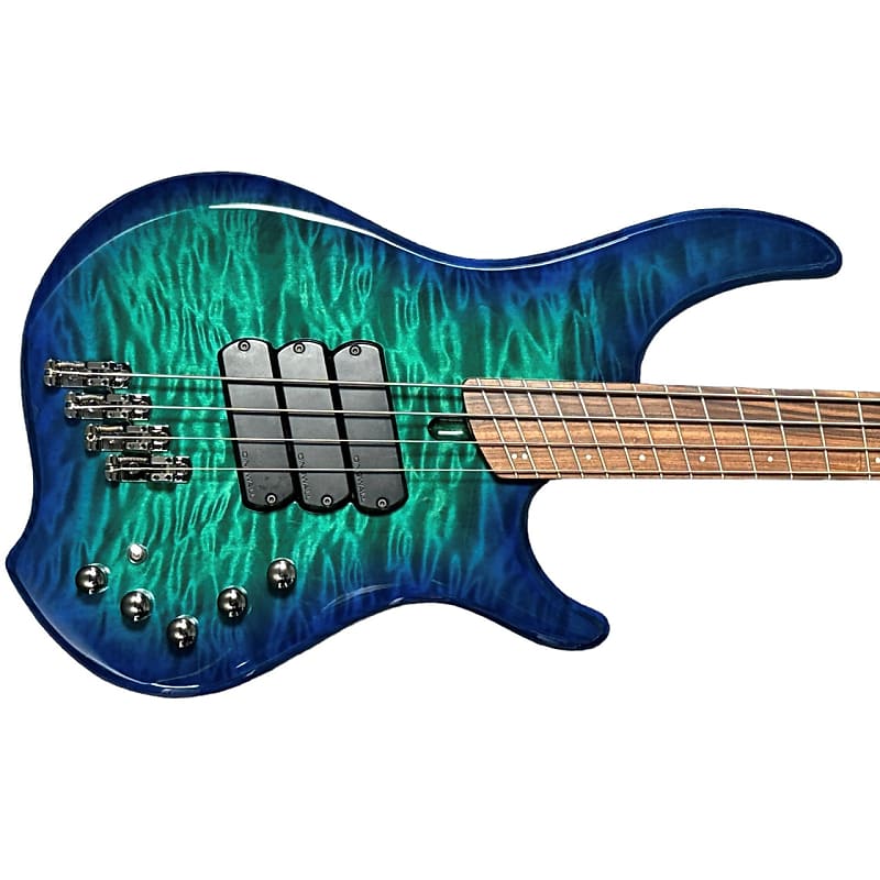 Dingwall Combustion 4 (3 Pickup) Whalepool Burst / Pau Ferro | Reverb