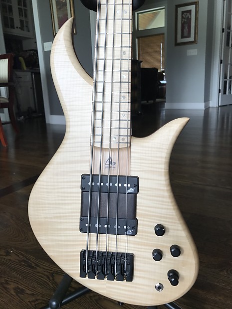 Aquilina Bertone Custom 5-string Bass Guitar - Limited-time | Reverb