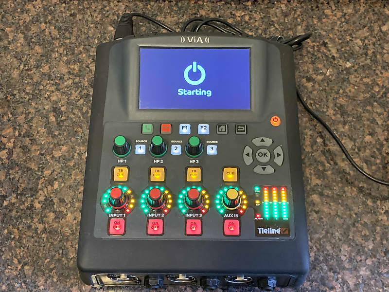 Tieline TLF5300 ViA Portable Broadcast Audio Codec Mixer | Reverb UK