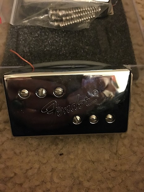 Fender Wide Range Humbucker Set 2014 Chrome | Reverb
