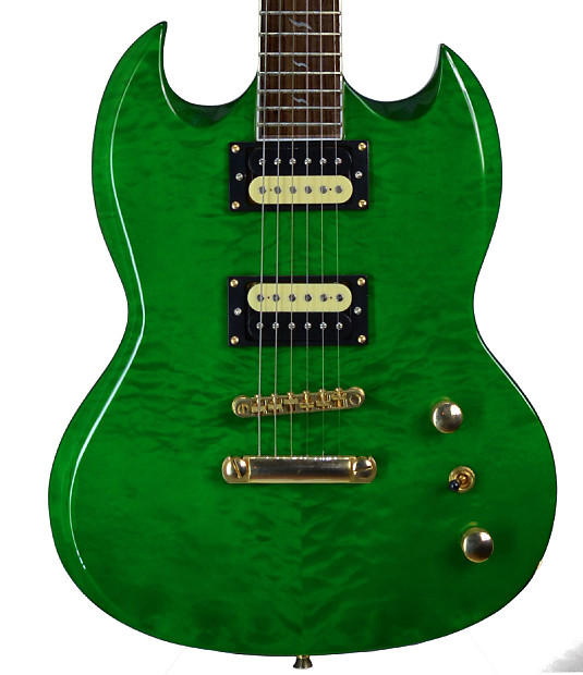 Fishbone FSGG-22/24 SG Style Guitar- Some in 24 Fretts -6 | Reverb