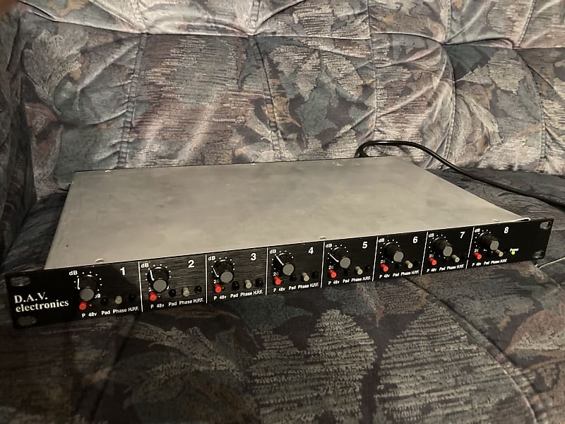 DAV BG8 8 Channel Mic Preamp D.A.V. Broadhurst Gardens No 8 | Reverb