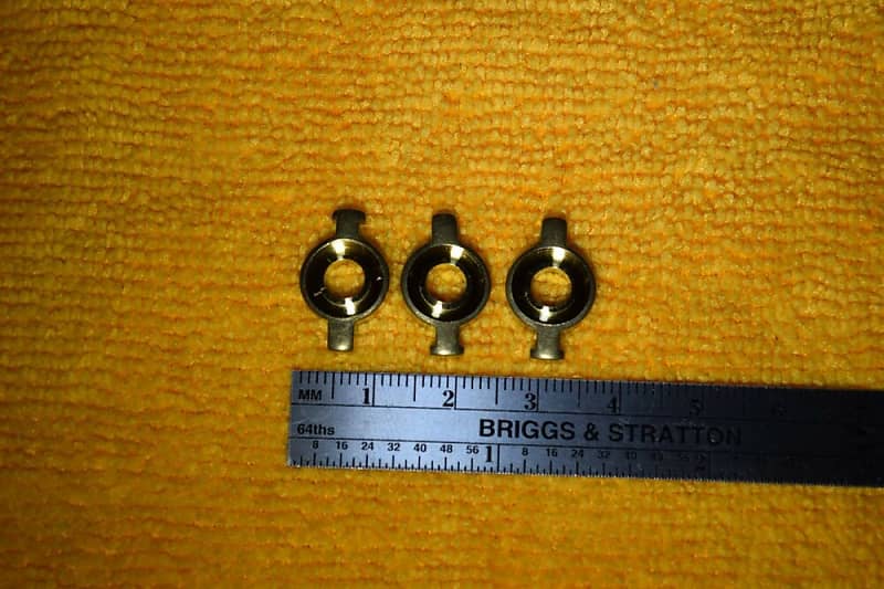 Yamaha, Xeno Trumpet, Brass Valve Guides, Set of 3 | Reverb