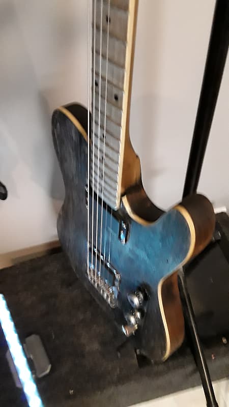 Telecaster Baritone set neck 2020 Worn wood | Reverb