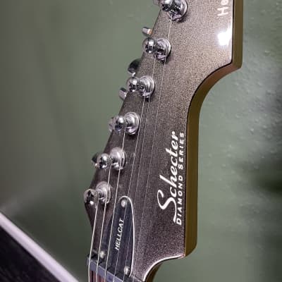 Schecter Hellcat Black and yellow | Reverb