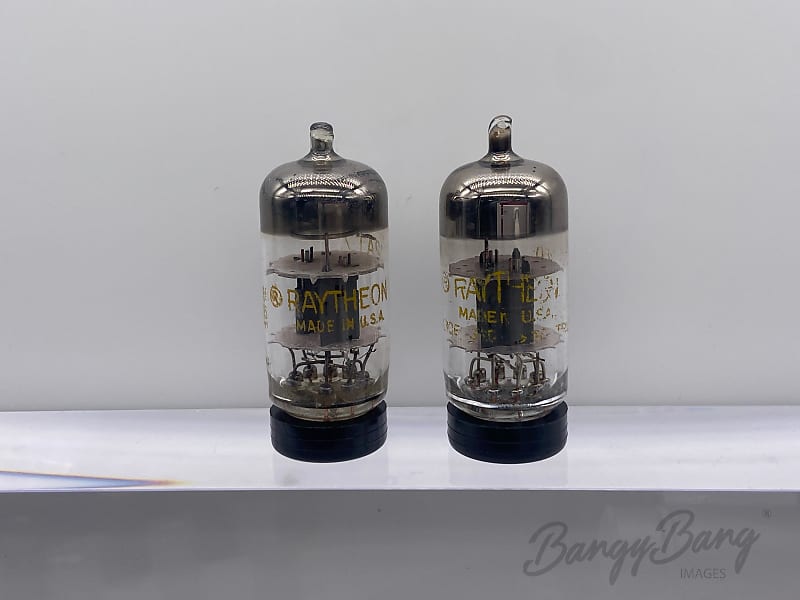 Matched Pair Raytheon 12AT7/ECC81 Dual Triode Guitar Amp. | Reverb UK