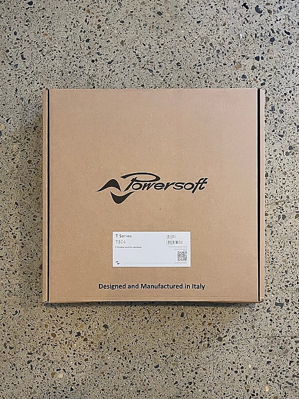 Powersoft T304 Power Amp and Loudspeaker Processor 2021 Black | Reverb
