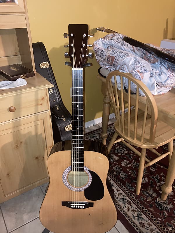 Burswood Acoustic Guitar | Reverb