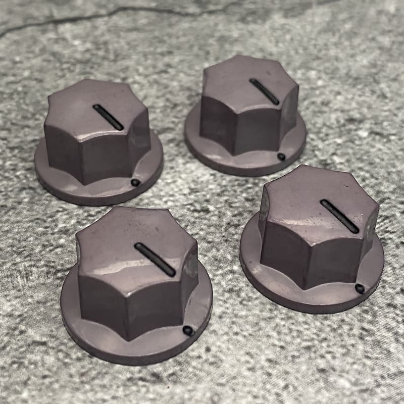 4x Warm Grey Gray Custom Color Guitar Pedal Fluted Skirt | Reverb