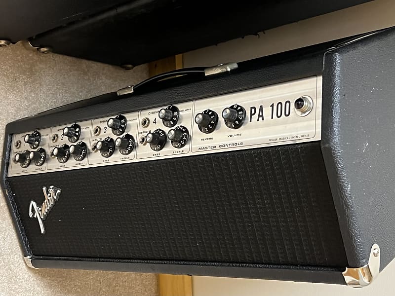Fender PA100 Early 70’s - Black | Reverb