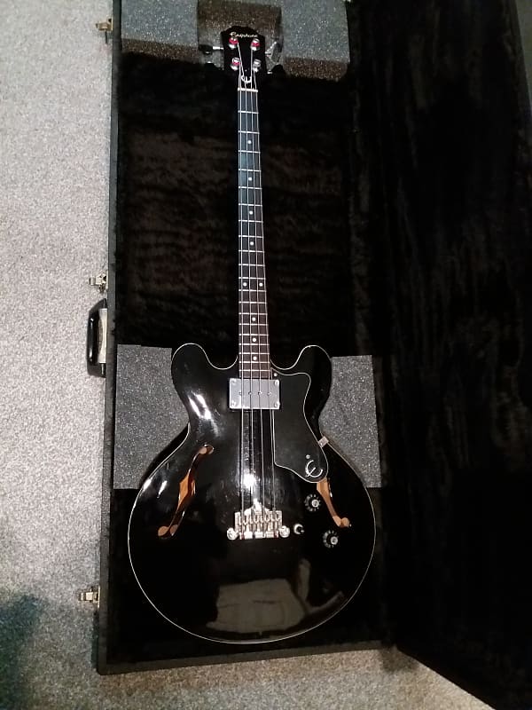 Epiphone Rivoli EB 1996 Offers Considered - Black | Reverb UK