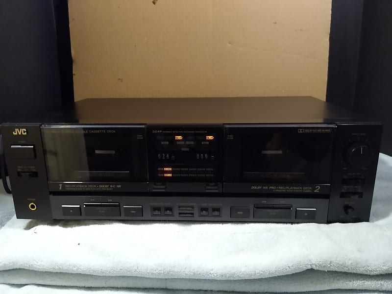 Vintage JVC TD-W803 Dual Cassette Deck - Excellent! | Reverb