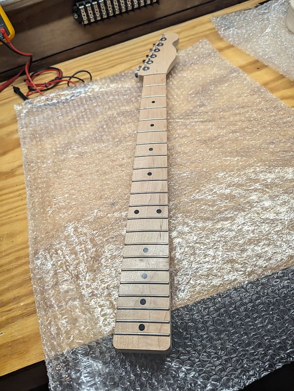 Precision Guitar Kits T-Style Guitar Neck - Nitro | Reverb