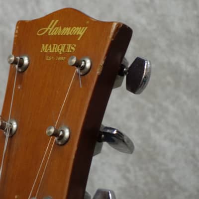 Harmony Marquis H732 electric guitar with hardshell case | Reverb