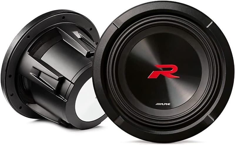 Alpine R2-W8D4 8" R Series 1,000 Watt Car Audio Subwoofer, 4 | Reverb