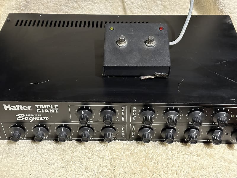 Hafler Triple Giant - Designed by Bogner 1990s | Reverb