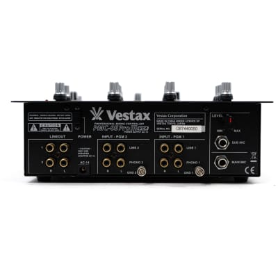 Vestax PMC-05 Pro III 2 Channel Mixer - Professional Mixing | Reverb
