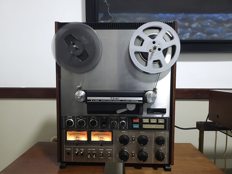 Teac A-7300 Reel to Reel Rape Recorder Operational Good | Reverb