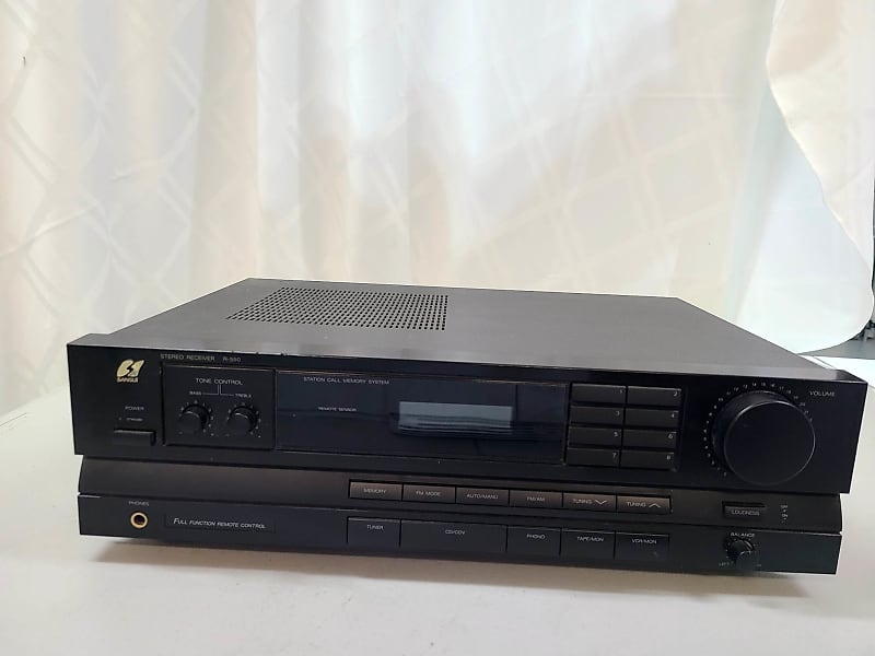 Sansui R-550 - Black | Reverb