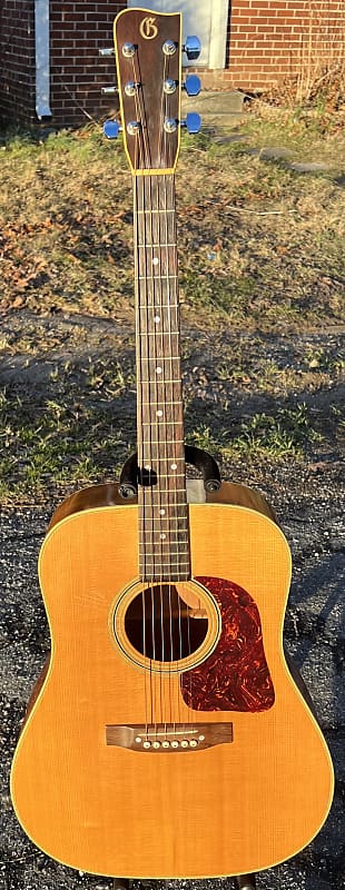 1971 Gallagher G-50 Dreadnought Acoustic Guitar W/Case | Reverb