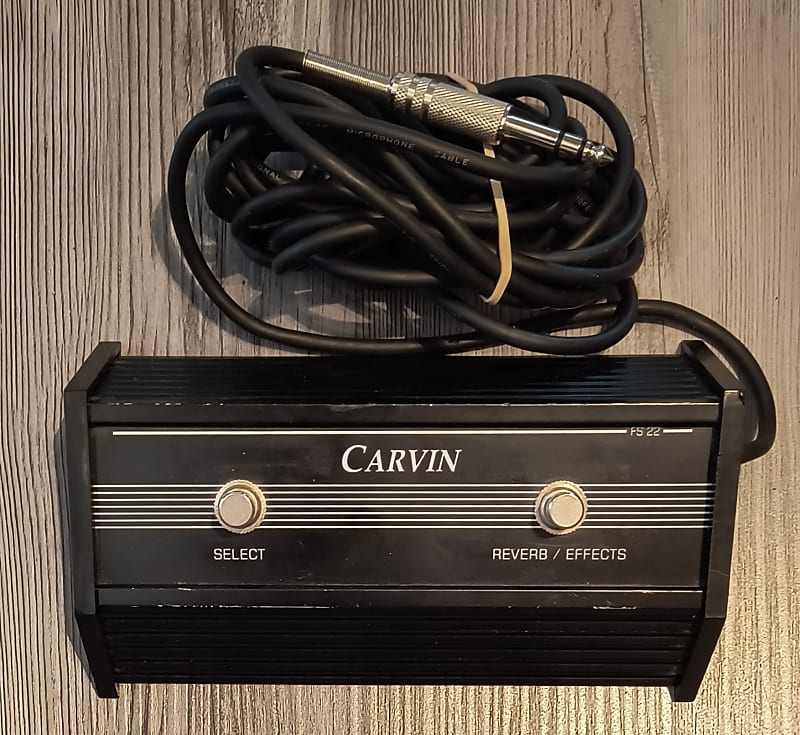 Carvin FS-22 Footswitch | Reverb