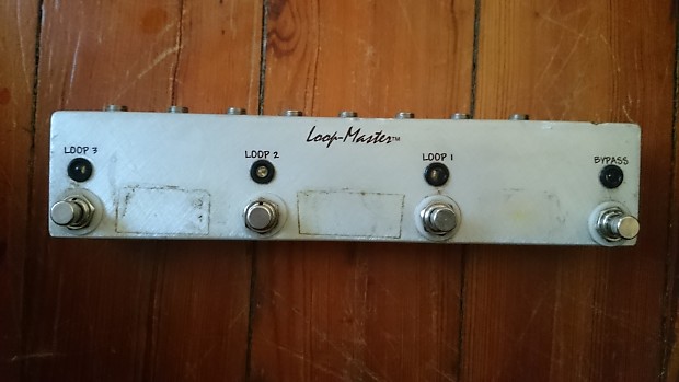 Loop-Master 3 Looper 3-loop switcher w/ Master Bypass- Free | Reverb