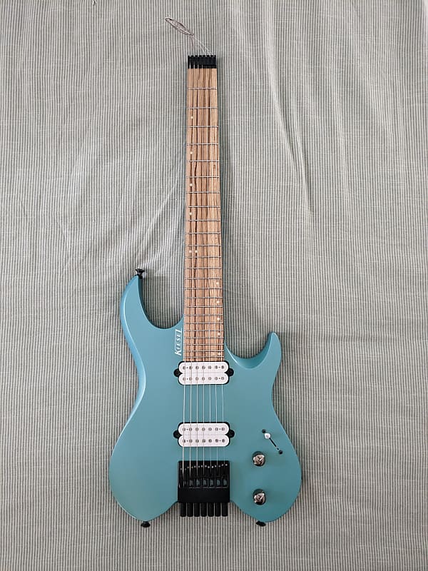 Kiesel Vader 7-string Electric Guitar - Blue Mist Metallic | Reverb