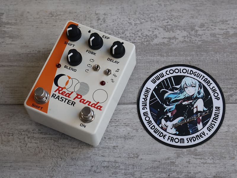 Red Panda Raster V1 Digital Delay / Pitch Shifter | Reverb Australia